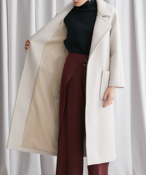 STUDIOUS（ステュディオス） チェスターコート 2 グレー レディース