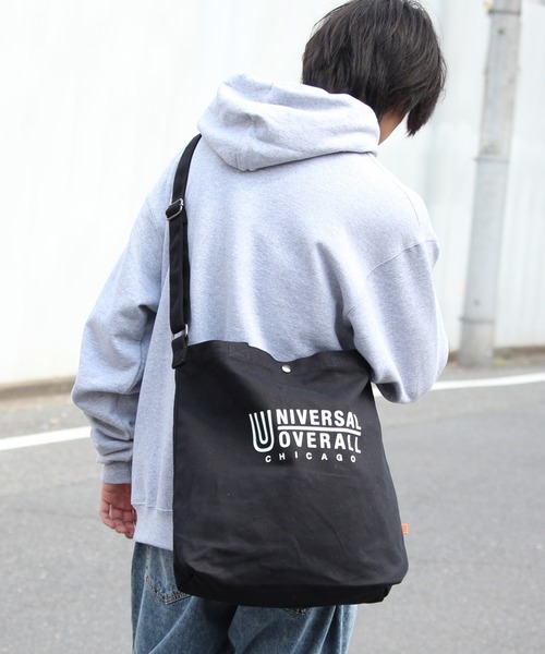 UNIVERSAL OVERALL トートバッグ 「UNIVERSAL OVERALL/ユニバーサルオーバーオール」ス−ベニアコットン2WAYトートバッグ メンズ レディース ...