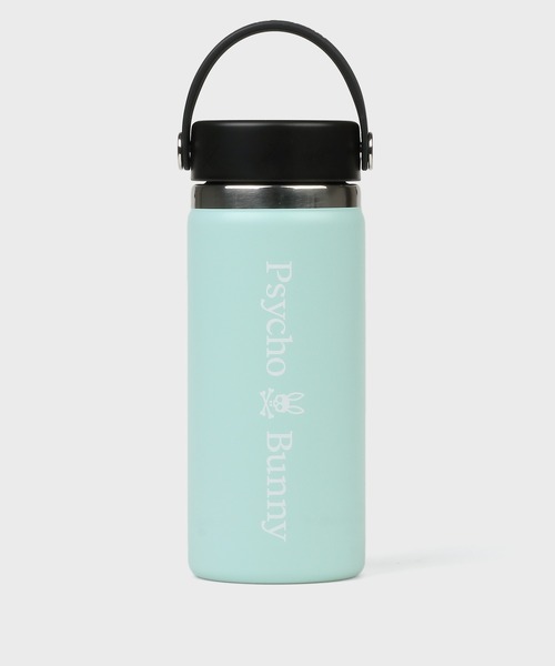 Psycho Bunny 水筒 Hydro Flask×Psycho Bunny 16oz wide mouth ステンレスボトル ...