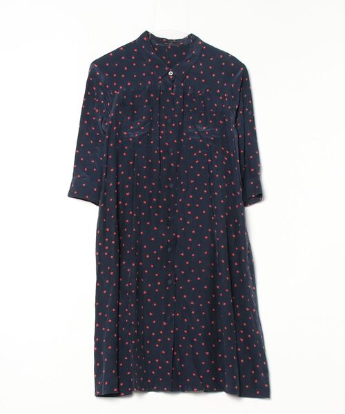 MACPHEE 「MACPHEE」 7分袖ワンピース 38 ネイビー レディース : ZOZOTOWN Yahoo!店 - 通販 - Yahoo!ショッピング