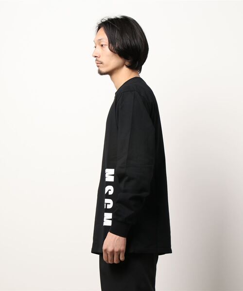 Yahoo!オークション - 「MSGM」 長袖Tシャツ X-SMALL ホワイト メンズ