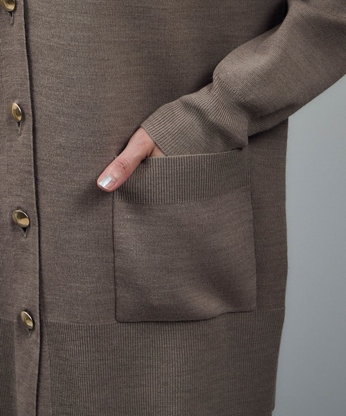 SALON adam et rope'（サロン アダム エ ロペ） カーディガン ウールV