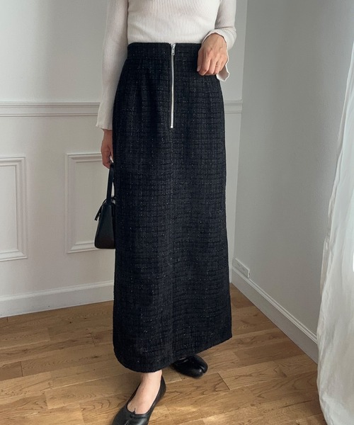 Yahoo!オークション - 「LAUIR」 スカート MEDIUM ブラック レディース