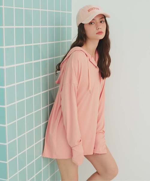 SEA DRESS ラッシュガード オーバーシルエットラッシュパーカープルオーバー レディース : ZOZOTOWN Yahoo!店 - 通販 ...