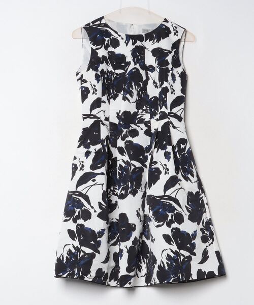 M-PREMIER 「M-PREMIER」 花柄ノースリーブワンピース 34 ホワイト レディース : ZOZOTOWN Yahoo!店 - 通販 - Yahoo!ショッピング