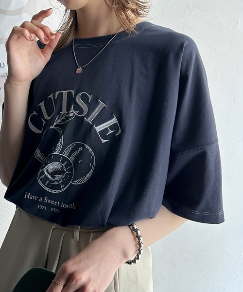 classicalelf tシャツ 毎日のスタイルを楽しく彩る。前後2way裾ドロストフルーツグラフィックTシャツ レディース : ZOZOTOWN Yahoo!店 - 通販 - Yahoo ...