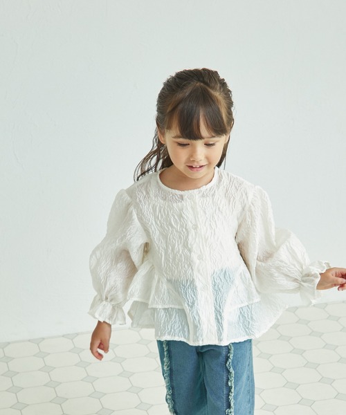 pairmanon 「pairmanon」 「KIDS」長袖ブラウス 130 ホワイト キッズ : ZOZOTOWN Yahoo!店 - 通販 - Yahoo!ショッピング