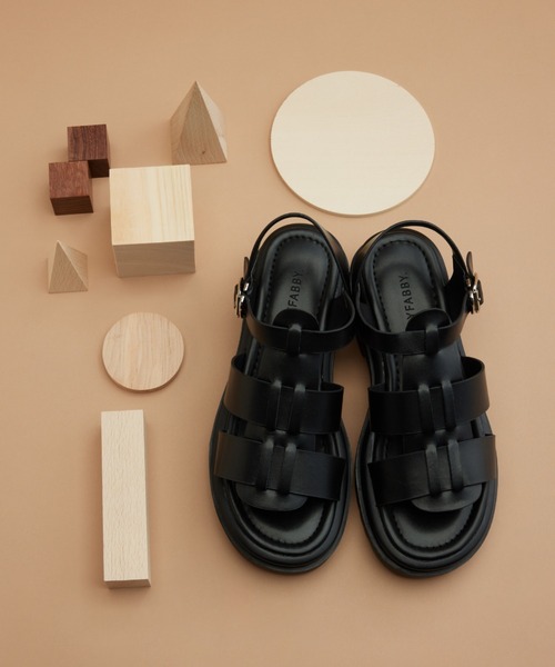 Yahoo!オークション - 「y/m」 「FABBY FABBY」ヒールサンダル MEDIUM ...