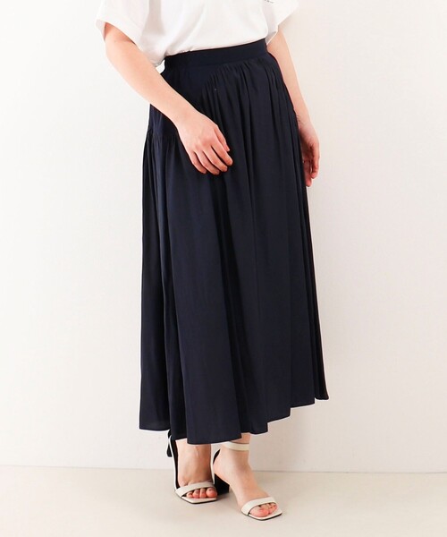 MICO COULIER スカート デザインヨーク切替ギャザースカート : ZOZOTOWN Yahoo!店 - 通販 - Yahoo!ショッピング