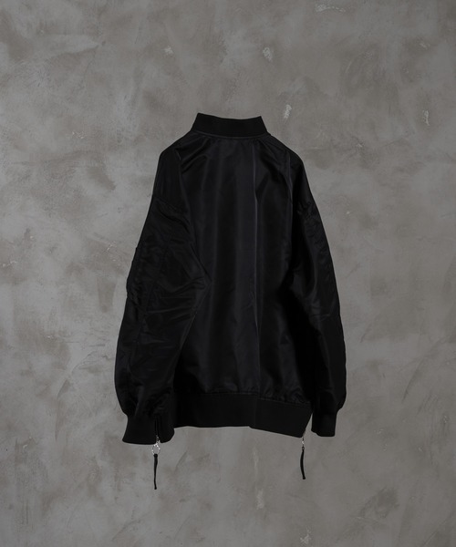 Yahoo!オークション - 「ADRER」 ナイロンブルゾン X-LARGE ブラック ...