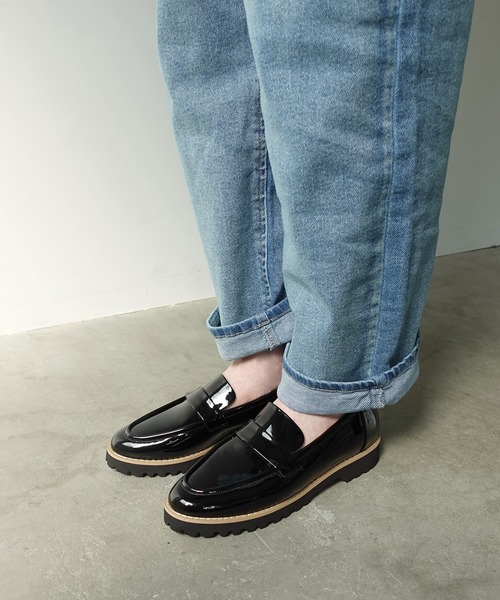 neue diffusion ローファー 厚底ローファー / ND24480 レディース : ZOZOTOWN Yahoo!店 - 通販 - Yahoo!ショッピング