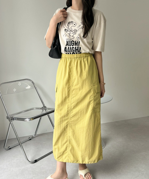 SNOOPY（スヌーピー） tシャツ 「PEANUTS/SNOOPY」別注 ピーナッツ 「AUGH！」ヴィンテージ風Tシャツ レディース ...