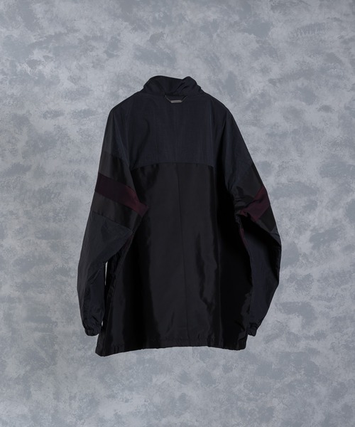 Yahoo!オークション - 「ADRER」 ナイロンブルゾン LARGE シルバー メ...