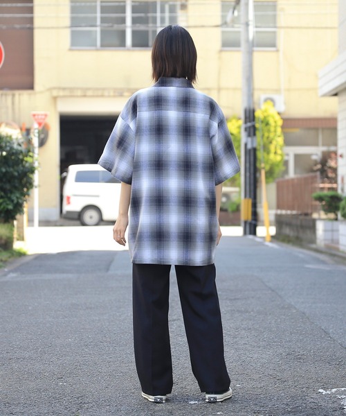 WAIPER.inc シャツ Cal Top キャルトップ CLTP2000S PLAID S/S SHIRT メンズ レディース ...