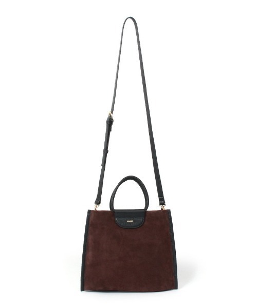 Beau're ハンドバッグ 「BEAURE/ビュレ」Suede 2Way ショルダー Bag : ZOZOTOWN Yahoo!店 - 通販 - Yahoo!ショッピング