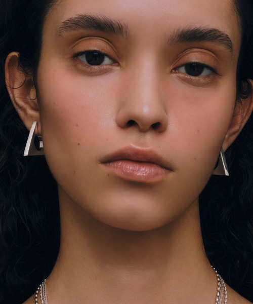 quip queint（クイップクエイント） ピアス 「quip queint」triangle hoop pierce / トライアングル ...