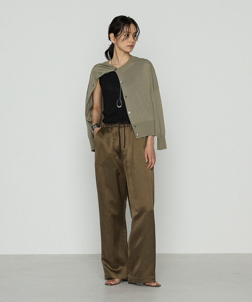 COMME CA（コムサ） カーディガン モダールコットン14G天竺 ニット