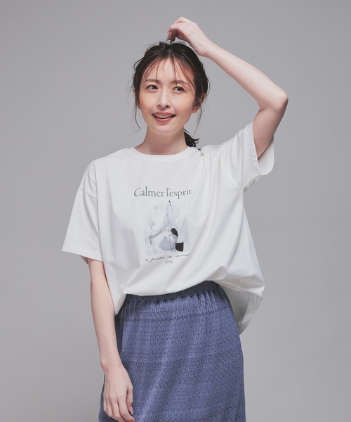 GLACIER lusso tシャツ 「接触冷感・UVカット」フォトプリントTシャツ レディース : ZOZOTOWN Yahoo!店 - 通販 - Yahoo!ショッピング