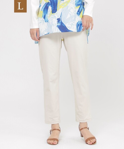 EVEX by KRIZIA パンツ 「L」「接触冷感」「UVカット」「ウォッシャブル」メリルハイテンションテーパードパンツ レディース : ZOZOTOWN Yahoo!店 - 通販 ...