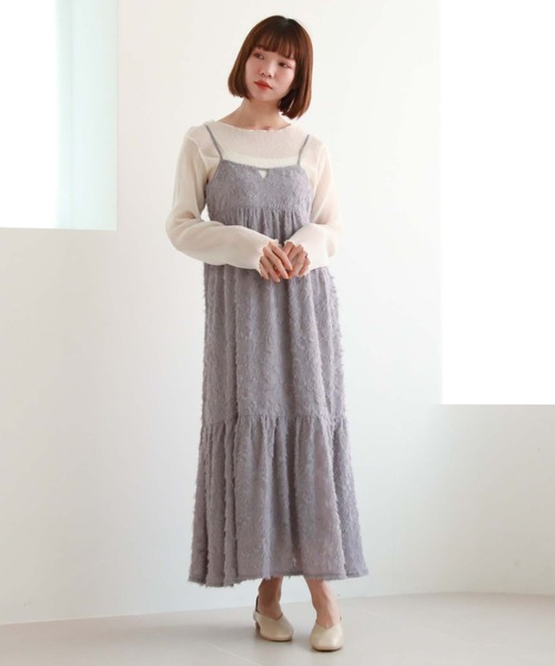 Yahoo!オークション - 「archives」 キャミソールワンピース MEDIUM グ...