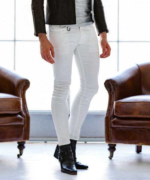 ジーンズ FAIRMONT-COLOR(フェアモント-カラー)スーパースキニー デニム メンズ レディース : 32418739 ...