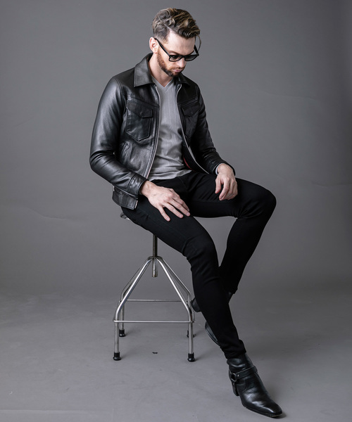 ジーンズ FAIRMONT-COLOR(フェアモント-カラー)スーパースキニー デニム メンズ レディース : 32418739 ...