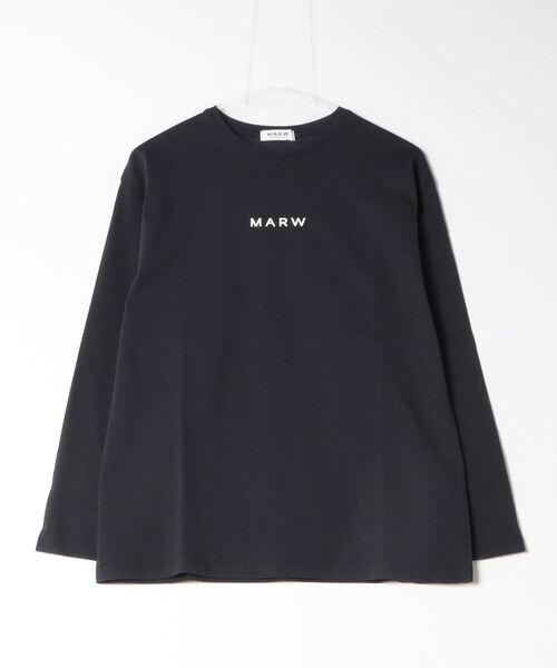 MARW UNITED ARROWS 「MARW ARROWS」 長袖カットソー FREE ブラック レディース : ZOZOTOWN ...
