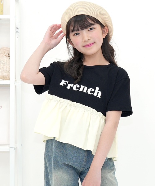 Bee des Bee tシャツ ペプラムトップス キッズ 子供服 女の子 : ZOZOTOWN Yahoo!店 - 通販 - Yahoo!ショッピング