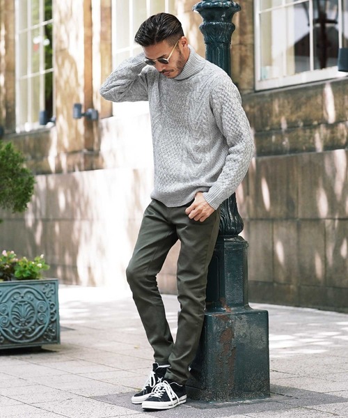 roshell セーター ニット ローゲージ タートルネック フィッシャーマン ケーブルニット メンズ レディース : ZOZOTOWN Yahoo!店 - 通販 - Yahoo!ショッピング