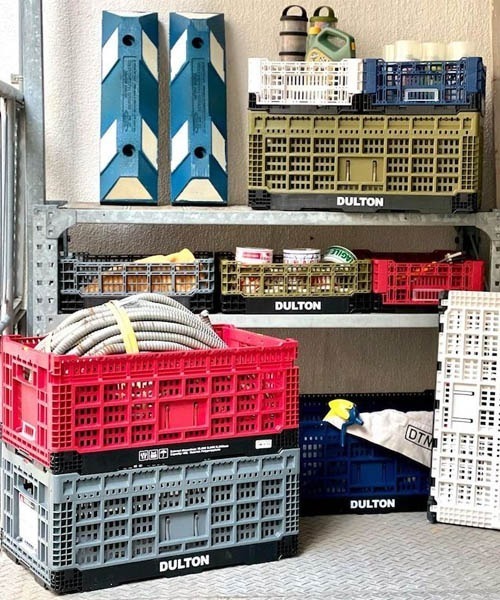 DULTON 収納 FOLDING MESH STORAGE 48L/折りたたみ メッシュボックス 48L : ZOZOTOWN Yahoo!店 - 通販 - Yahoo!ショッピング