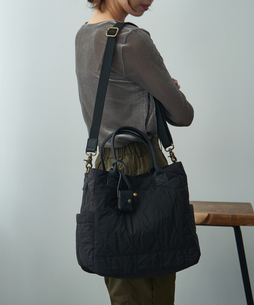 トートバッグ バッグ 「toleur」ナイロンキルティング2WAYトート 11932 レディース : 84604742 : ZOZOTOWN ...