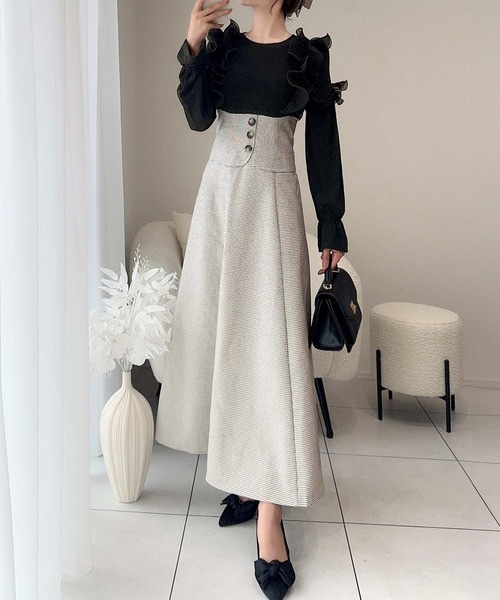 classicalelf 「classicalelf」 ドッキングワンピース SMALL ブラック レディース : ZOZOTOWN Yahoo!店 - 通販 - Yahoo!ショッピング