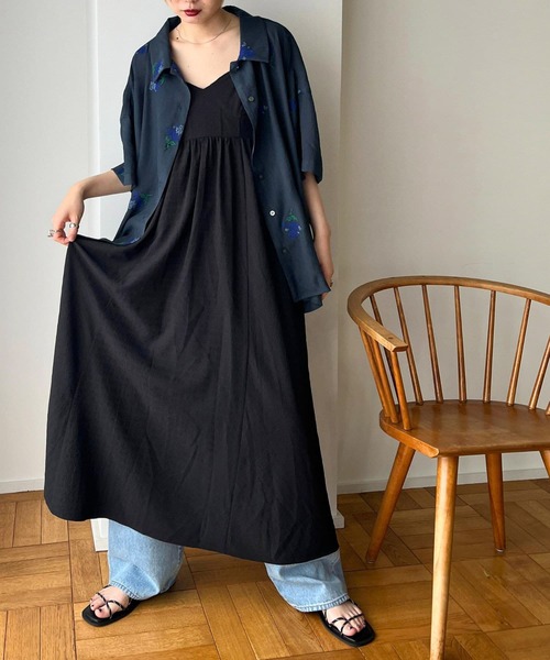 KBF 「KBF」 キャミソールワンピース ONE ブラック レディース : ZOZOTOWN Yahoo!店 - 通販 - Yahoo!ショッピング