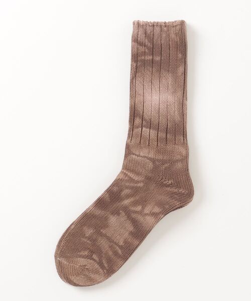 hobo 靴下 「hobo / ホーボー」 TIE-DYED CREW SOCKS C/N/PU メンズ : ZOZOTOWN Yahoo!店 ...
