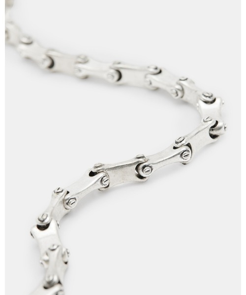 BIKER CHAIN CARABINER NECKLACE