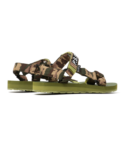 UBIQ サンダル CRISIS Military Sandal (Olive camouflage) 「SP」 レディース メンズ ...
