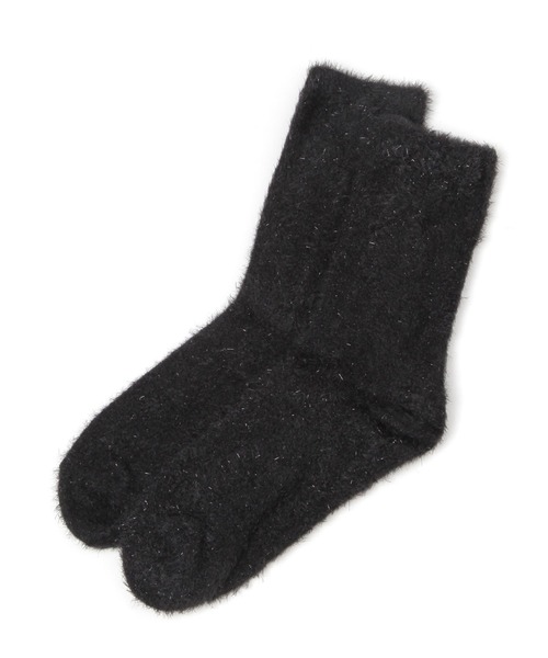 LOWRYS FARM 靴下 ラメMIXモールソックス 138522 レディース : ZOZOTOWN Yahoo!店 - 通販 ...