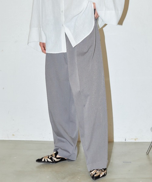 Yahoo!オークション - 「Libra Cue」 スラックス FREE グレー レディー...