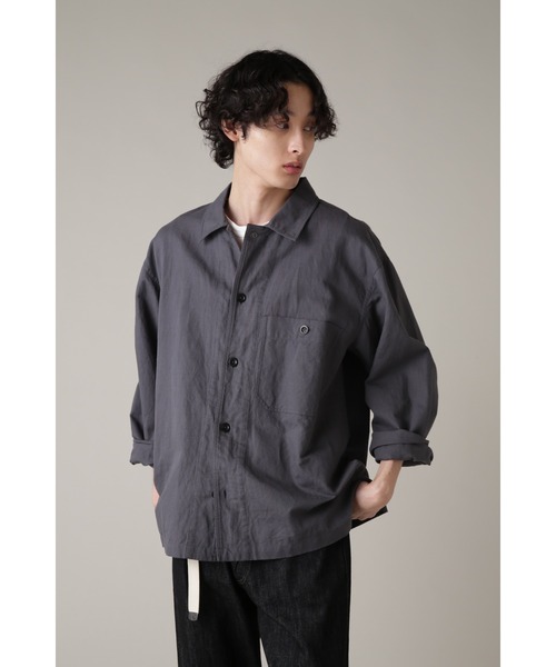 Yahoo!オークション - 「MHL.」 長袖シャツ MEDIUM ホワイト メンズ