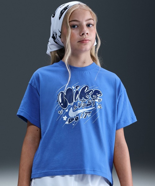 NIKE tシャツ ナイキ YTH ガールズ NSW エッセンシャル ドゥードゥル 2 S/S Tシャツ キッズ 子供服 : ZOZOTOWN Yahoo!店 - 通販 - Yahoo!ショッピング
