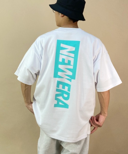 tシャツ Tシャツ NEW ERA/ニューエラ PA SS OS TEE PFMC VERT LOGO バックプリント オーバーサイズ 吸汗 ...