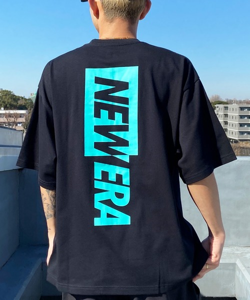 tシャツ Tシャツ NEW ERA/ニューエラ PA SS OS TEE PFMC VERT LOGO バックプリント オーバーサイズ 吸汗 ...