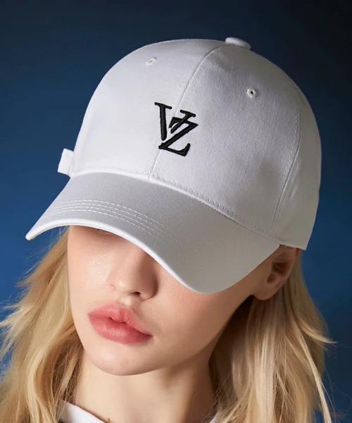 VARZAR（バザール） キャップ 帽子 「VARZAR」3D Monogram logo over fit ball cap レディース ...