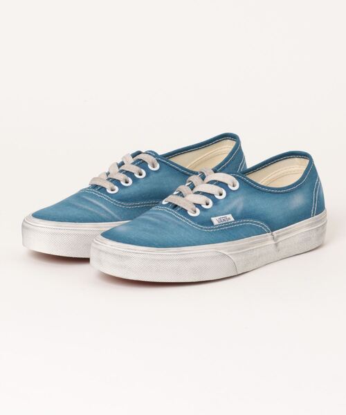 VANS（ヴァンズ） スニーカー AUTHENTIC オーセンティック VN000BW5CJE WAVE WASHED BLU メンズ ...
