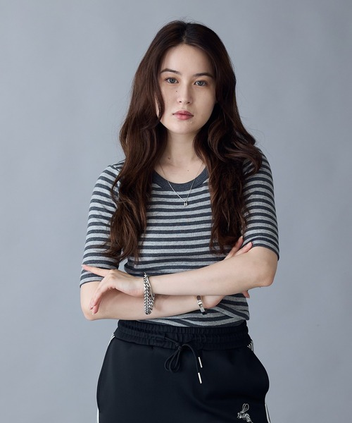 tシャツ Tシャツ R.P.miller/ミラー パネルリブH/S 5分袖 Tシャツ レディース : 84734749 : ZOZOTOWN Yahoo!店 - 通販 - Yahoo!ショッピング