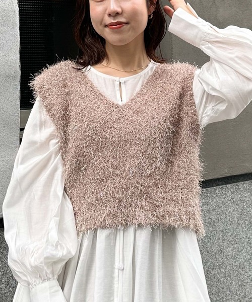 archives 「archives」 ノースリーブニット MEDIUM ベージュ レディース : ZOZOTOWN Yahoo!店 - 通販 - Yahoo!ショッピング