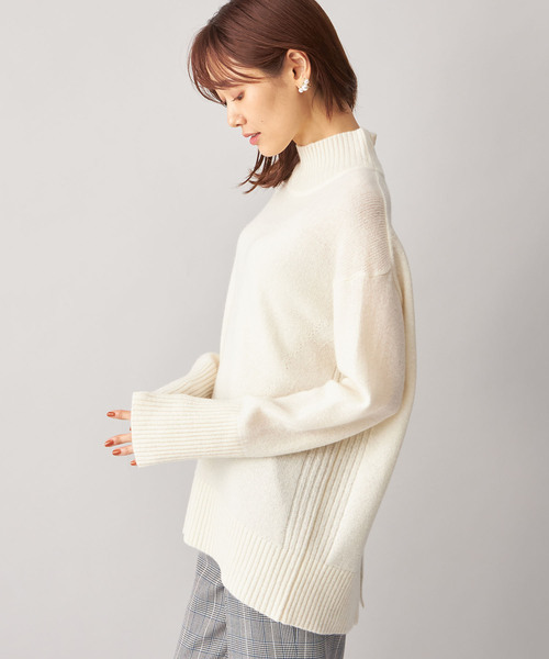 A/C DESIGN BY ALPHA CUBIC 「A/C CUBIC」 長袖ニット L ブラック レディース : ZOZOTOWN Yahoo!店 - 通販 - Yahoo!ショッピング