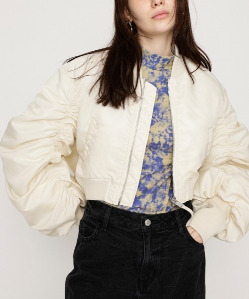 SLY 「SLY」 ブルゾン FREE アイボリー レディース : ZOZOTOWN Yahoo!店 - 通販 - Yahoo!ショッピング