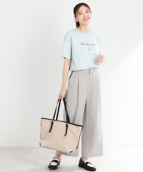 Reflect パンツ 「マシンウォッシュ可／すっきりシルエット」ワイドシルエットパンツ レディース : ZOZOTOWN Yahoo!店 - 通販 - Yahoo!ショッピング