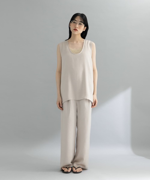 KBF セットアップ 「WEB限定」サテンセットアップ レディース : ZOZOTOWN Yahoo!店 - 通販 - Yahoo!ショッピング